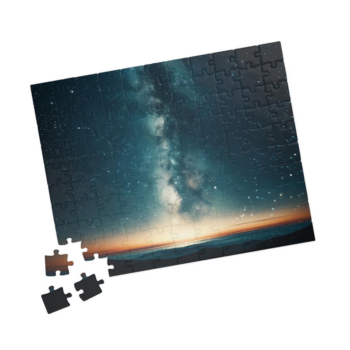 Celestial Voyage: the Milky Way at Dawn Puzzle - Etsy