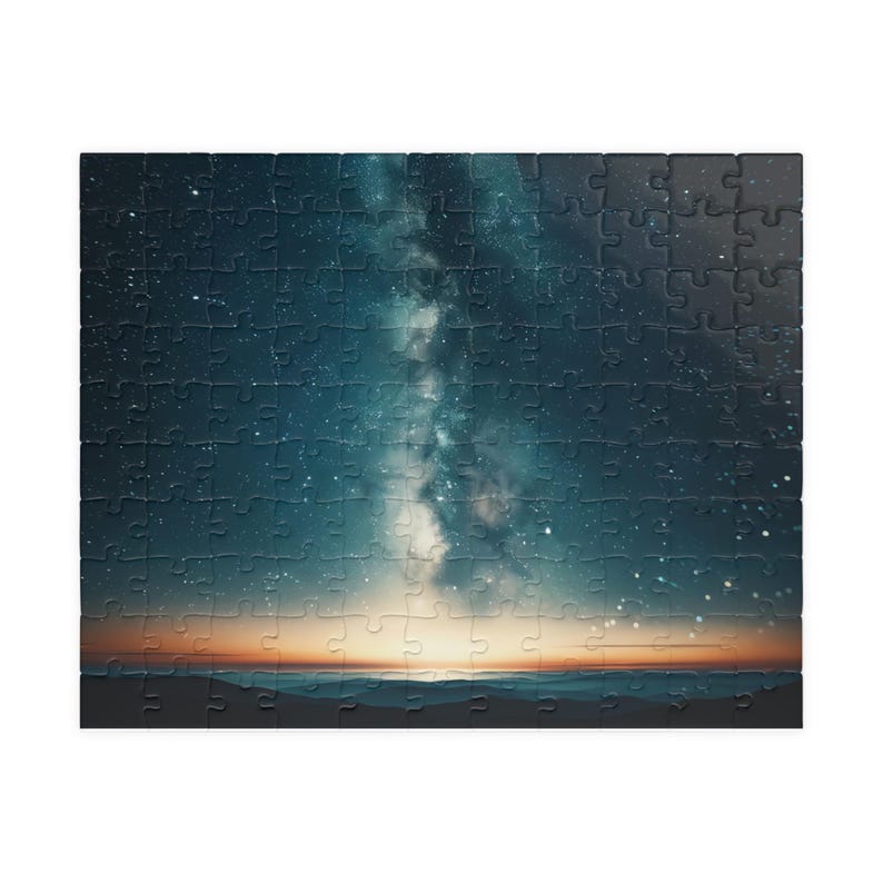 Celestial Voyage: the Milky Way at Dawn Puzzle - Etsy