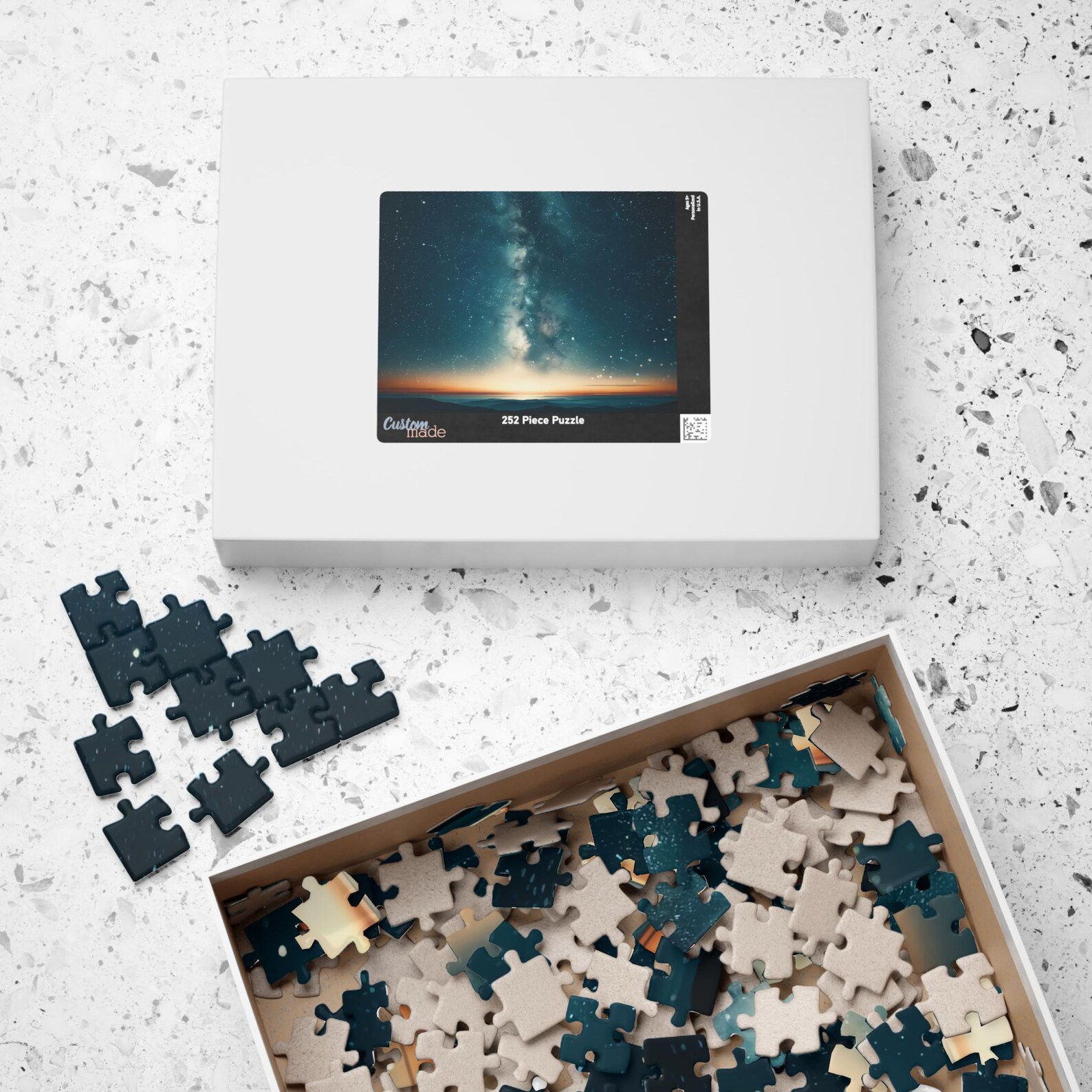 Celestial Voyage: the Milky Way at Dawn Puzzle - Etsy