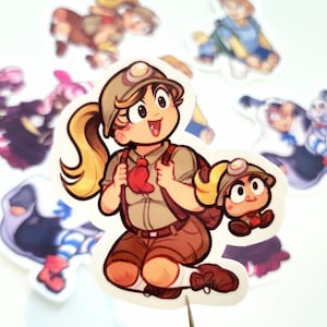 Paper Mario - Keychain/sticker/button Charms - Etsy