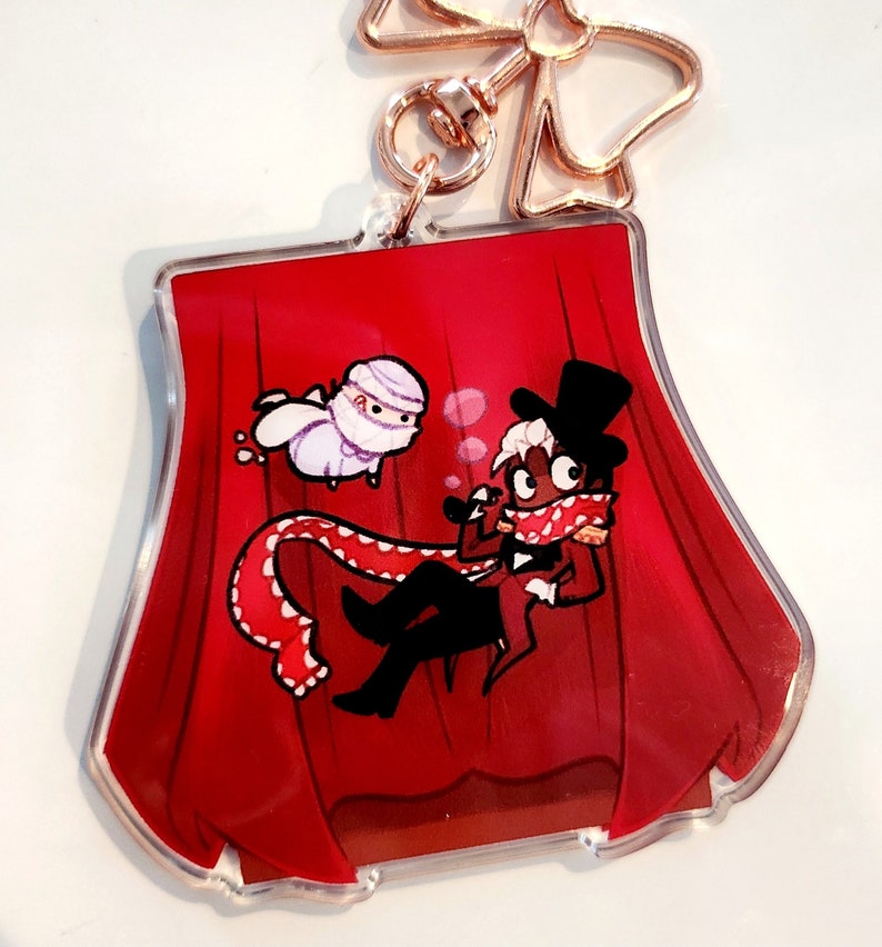 Lil' Digital Circus - Shaker & Dangle Keychain/sticker Charms - Etsy