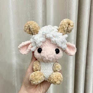 Sean the Sheep Crochet Pattern, Cute Handmade Gift, Beginner Crochet ...