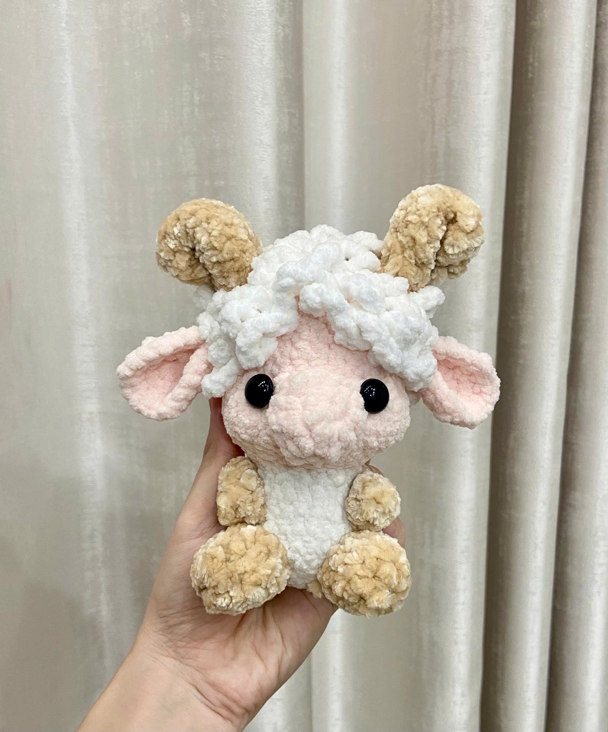 Sean the Sheep Crochet Pattern, Cute Handmade Gift, Beginner Crochet ...