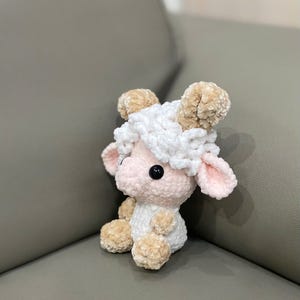 Sean the Sheep Crochet Pattern, Cute Handmade Gift, Beginner Crochet ...