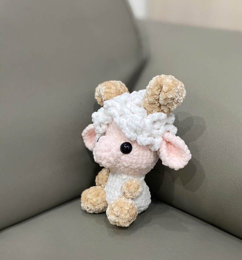 Sean the Sheep Crochet Pattern, Cute Handmade Gift, Beginner Crochet ...