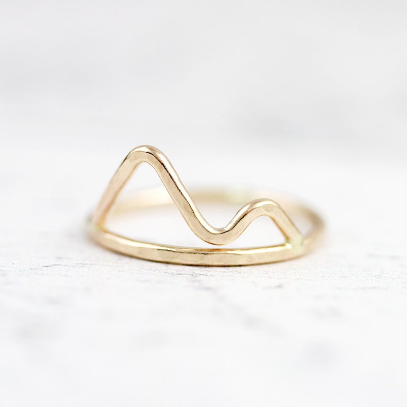 Mountain Ring - Etsy