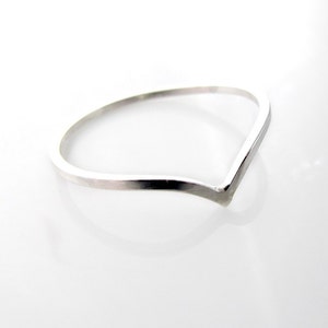 Pointy Ring - Recycled Sterling Silver Ring - Etsy