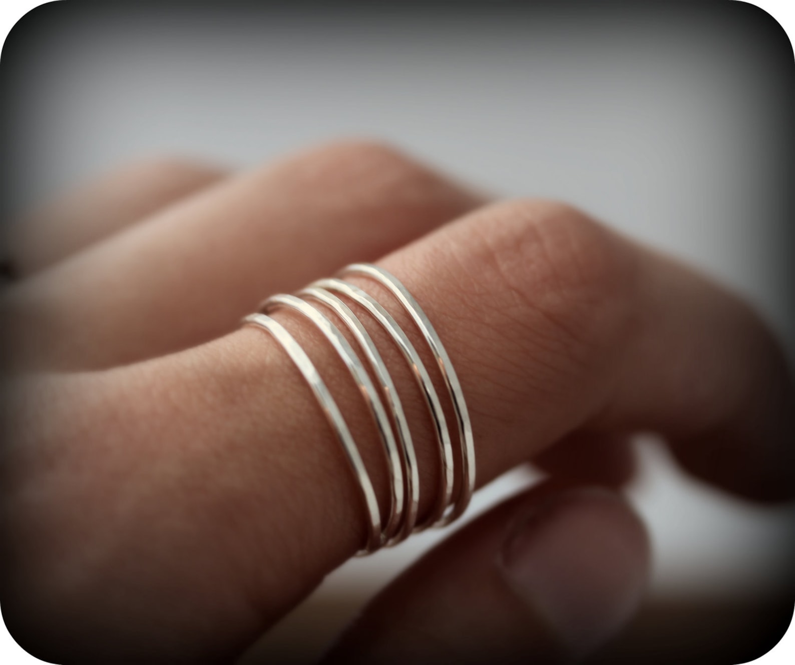 Wrapped Ring Sterling Silver or Yellow / Rose Gold Filled - Etsy
