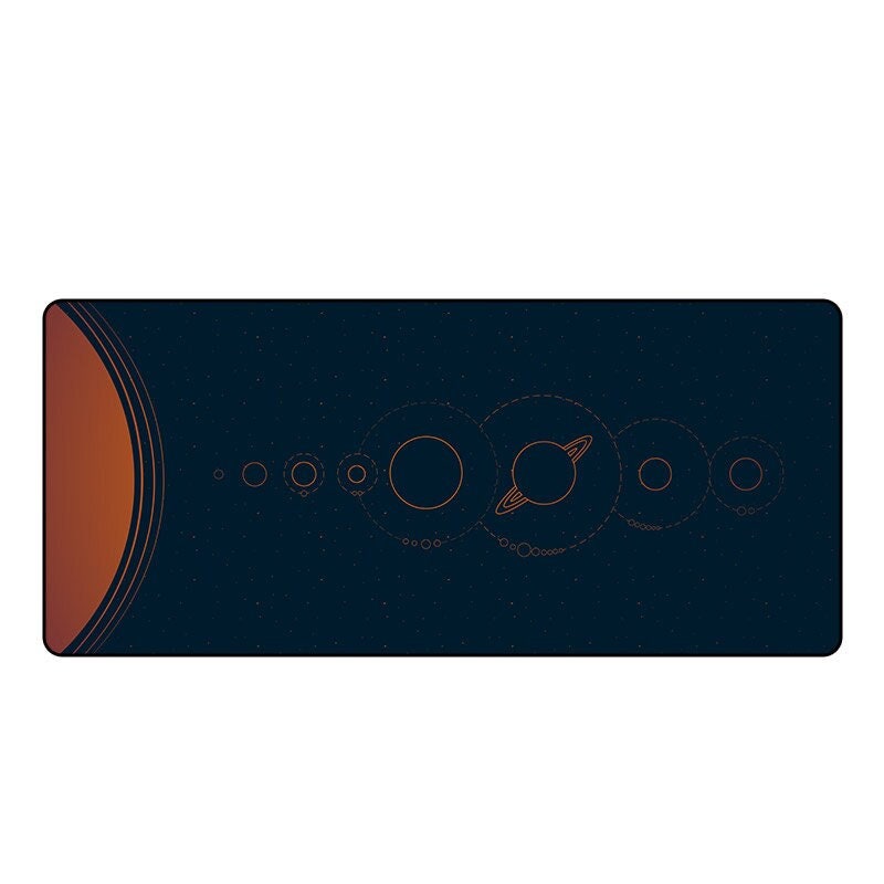 Solar System Planets Desk Mat Extended Gaming Mouse Pad - Etsy