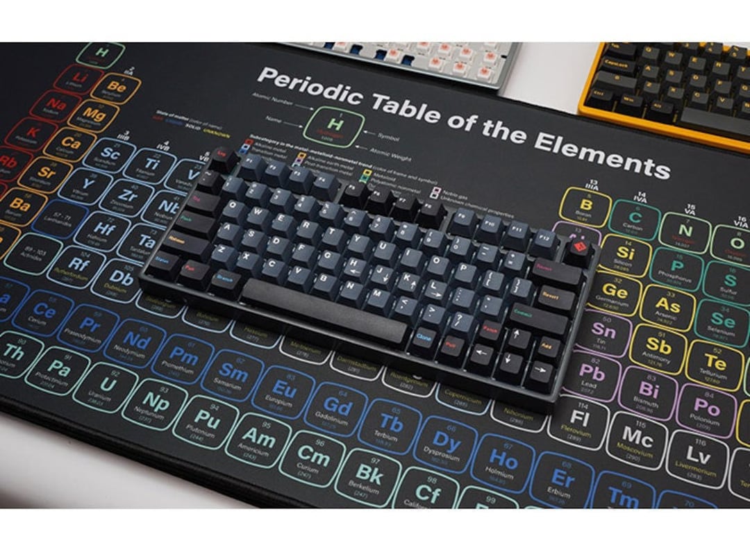 Periodic Table Desk Mat Extended Gaming Mouse Pad - Etsy