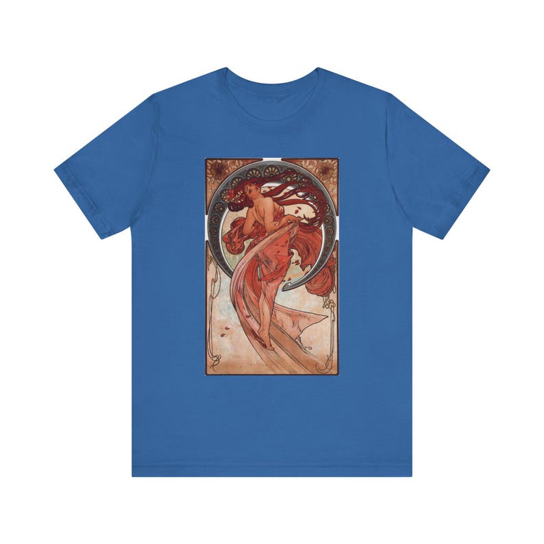 Alphonse Mucha 'dance' Art Nouveau T-shirt - Etsy