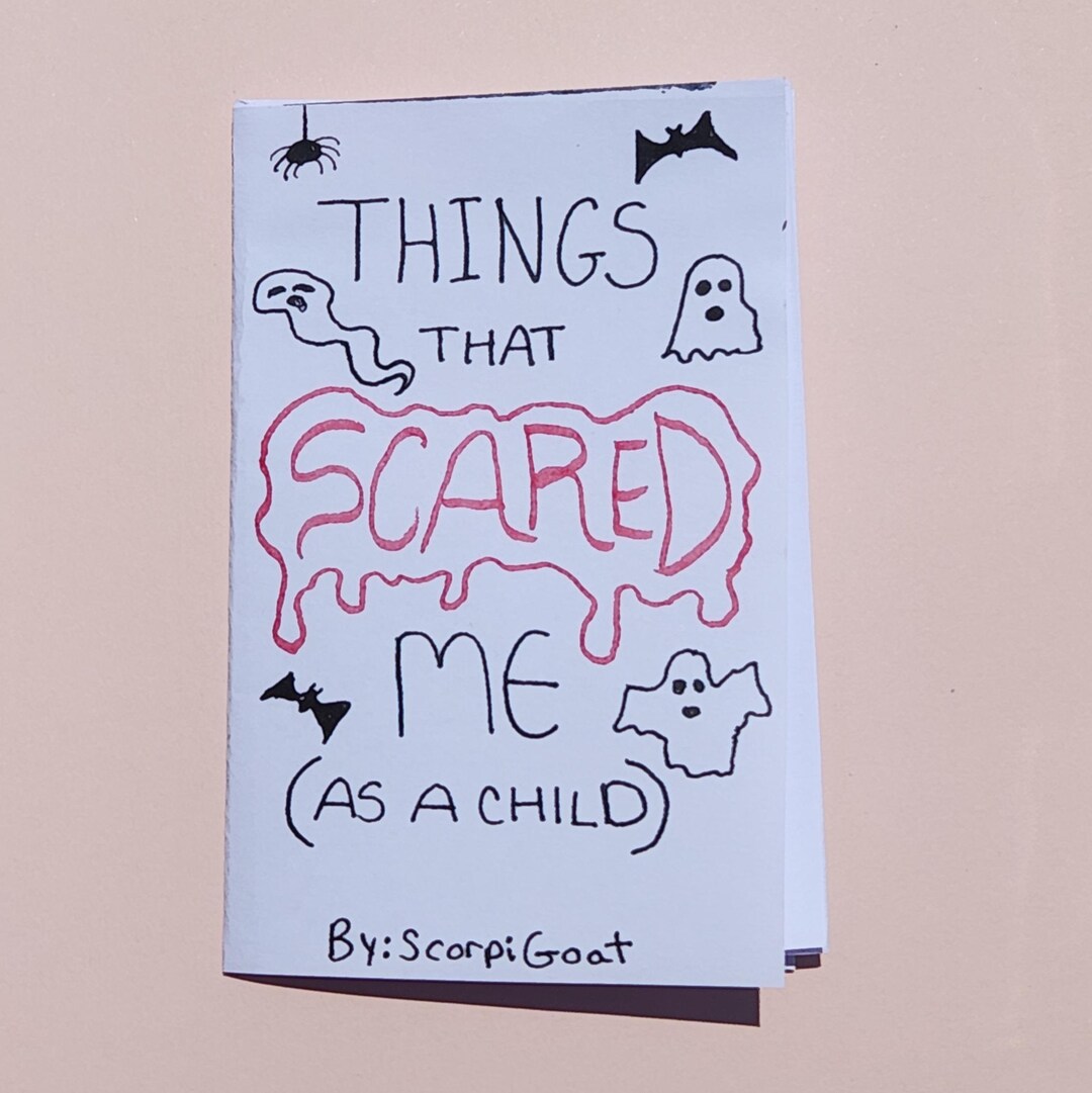 Things That Scared Me as A Child Minizine - Etsy