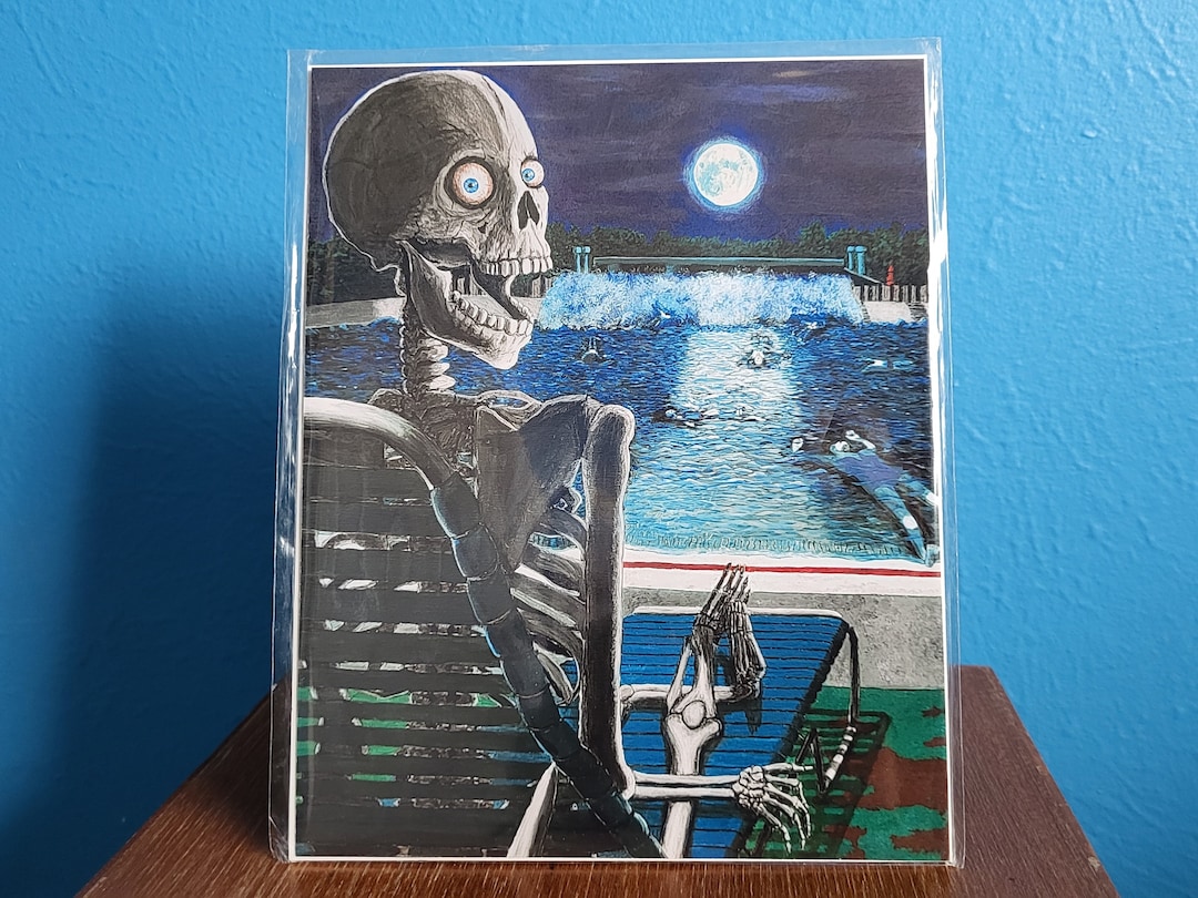 Kill River 2 Book Cover Art, 8 X 10 Inch Signed Art Print, Retro Horror ...