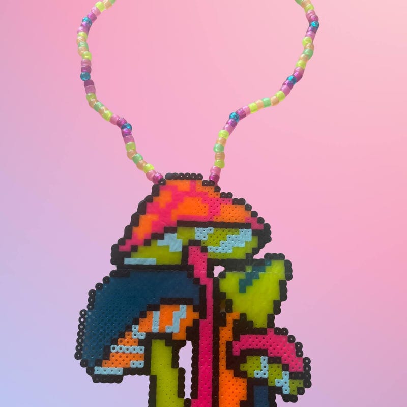 Neon Perler Beads - Etsy