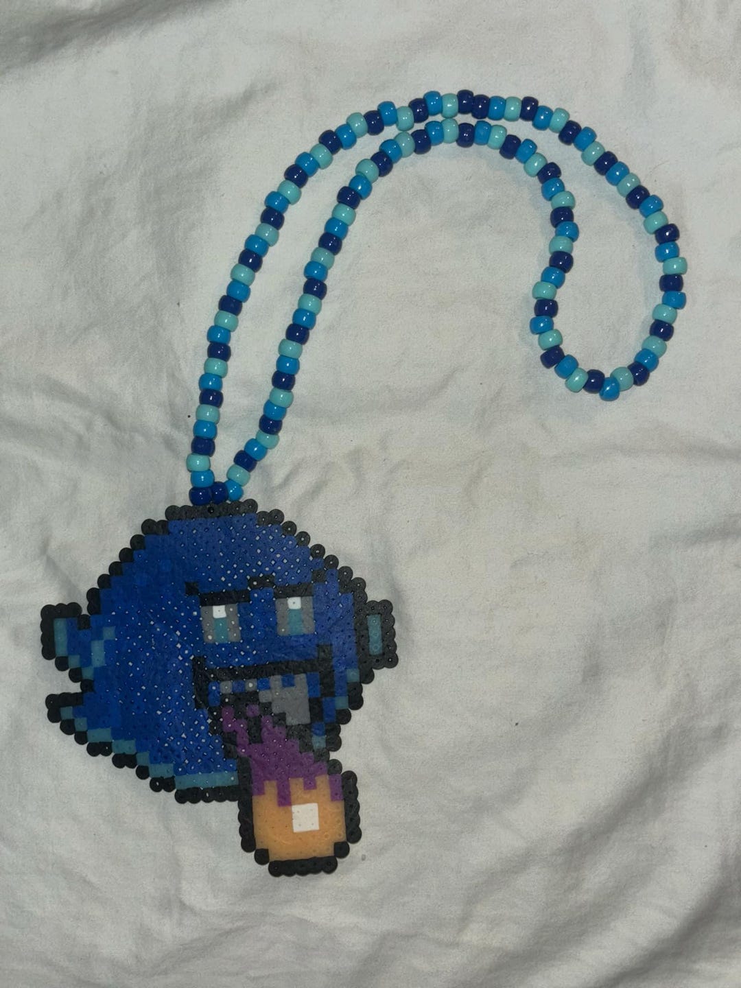 Mario Boo Perler / Rave Accessories / Festival Accessories / Perler ...