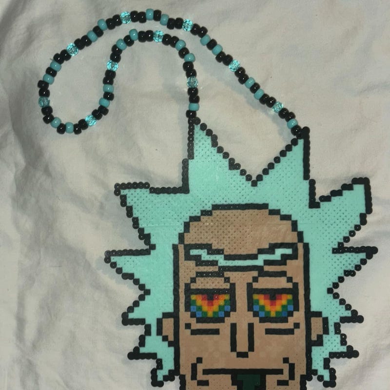 Trippy Perler - Etsy