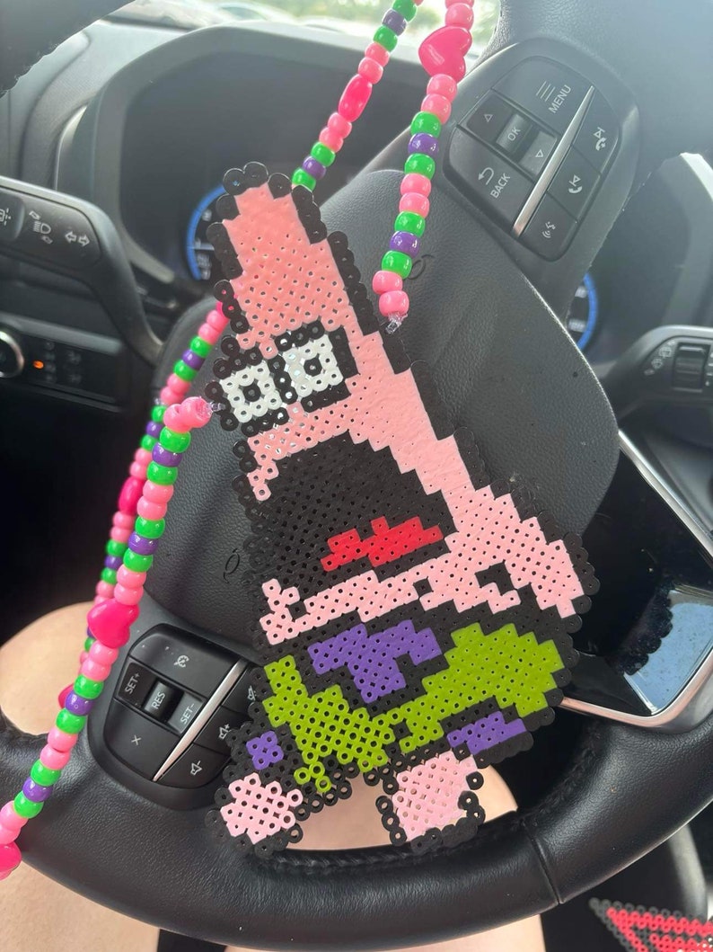 Patrick Star Perler / Rave Kandi / Rave Accessories / Festival ...