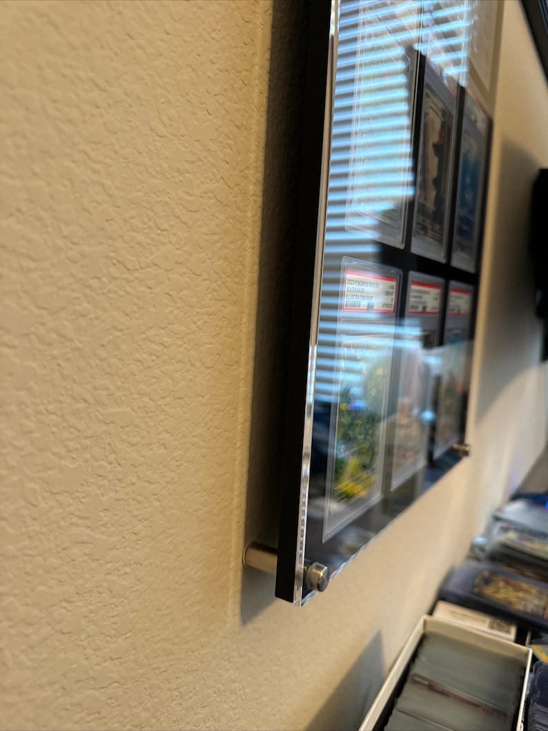 PSA/CGC Graded Card Premium Acrylic Display Case for : 9 Card Capacity ...