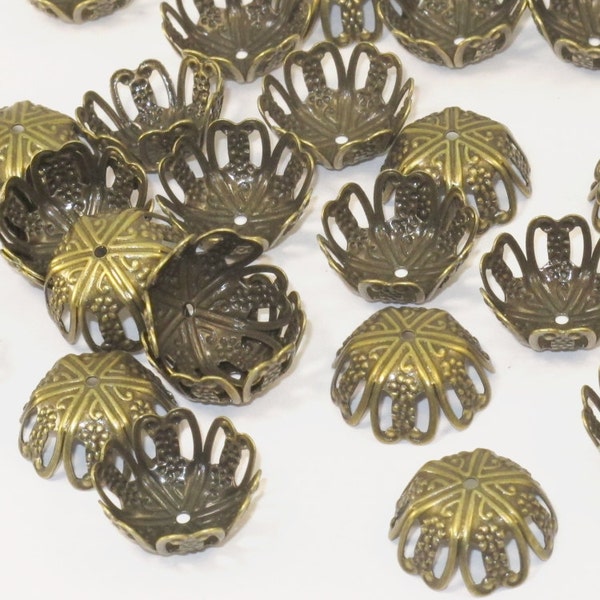 Large Bead Cap - Etsy