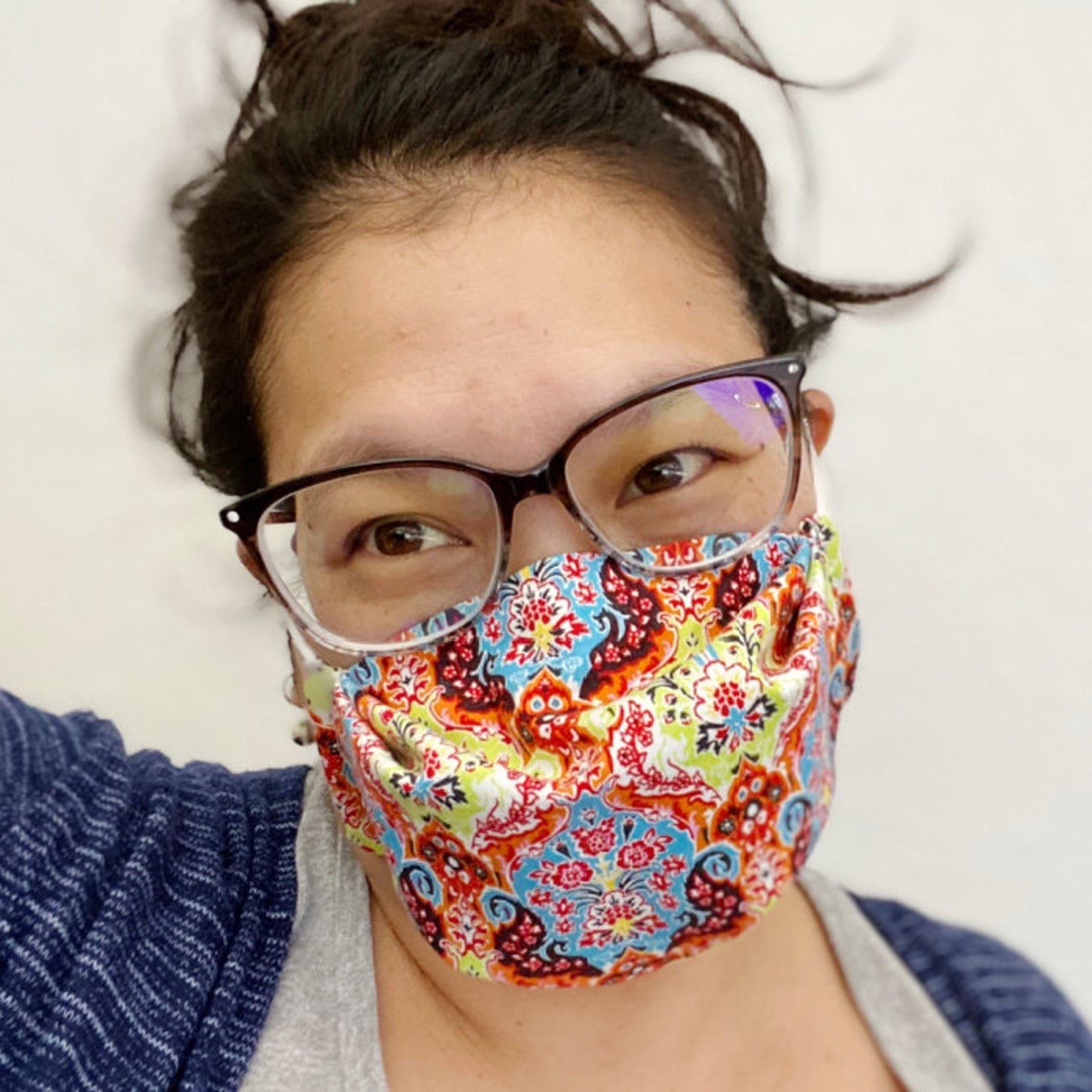 Origami Mask 3D Face Mask Sewing Pattern DIGITAL DOWNLOAD - Etsy