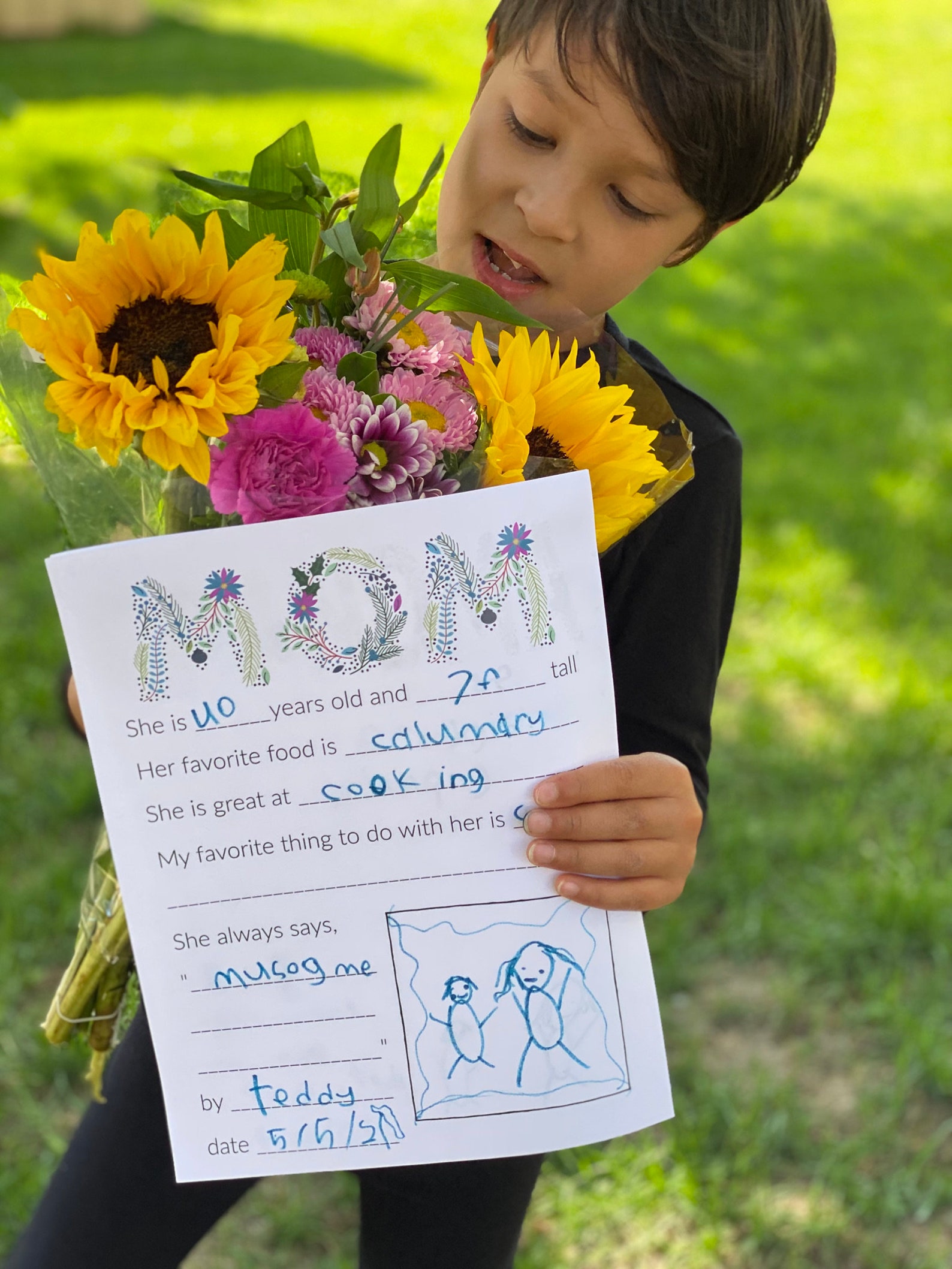 Mother's Day Questionnaire - Mom - Grandma - Nana - Aunty - DIGITAL ...