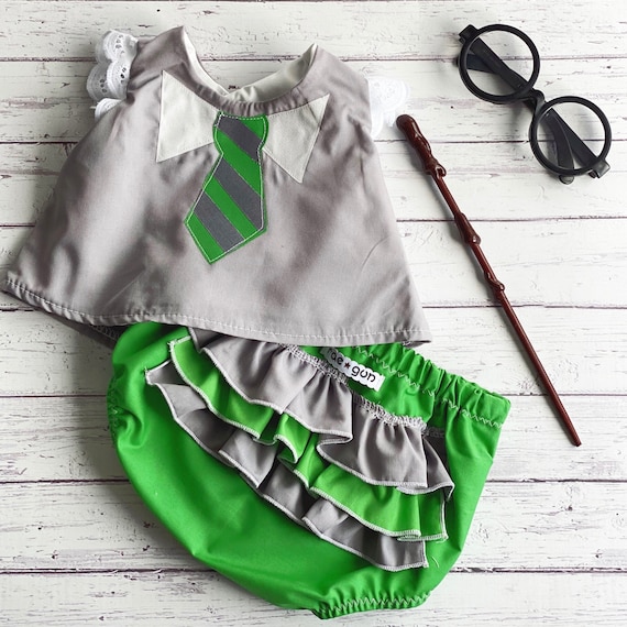 Magic School Uniform Costume Shirt and Diaper Cover - Etsy