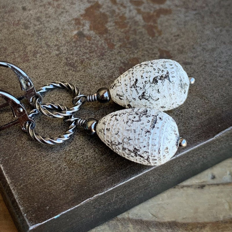 Rustic Earrings - Etsy