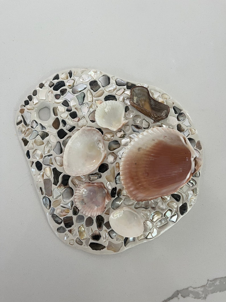 Daughter of Pearl Seashell Paint Palette - Etsy