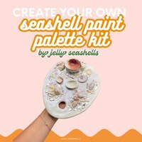 Seashell Paint Palette - Etsy
