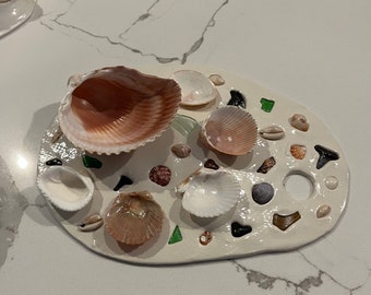 Seashell Paint Palette - Etsy