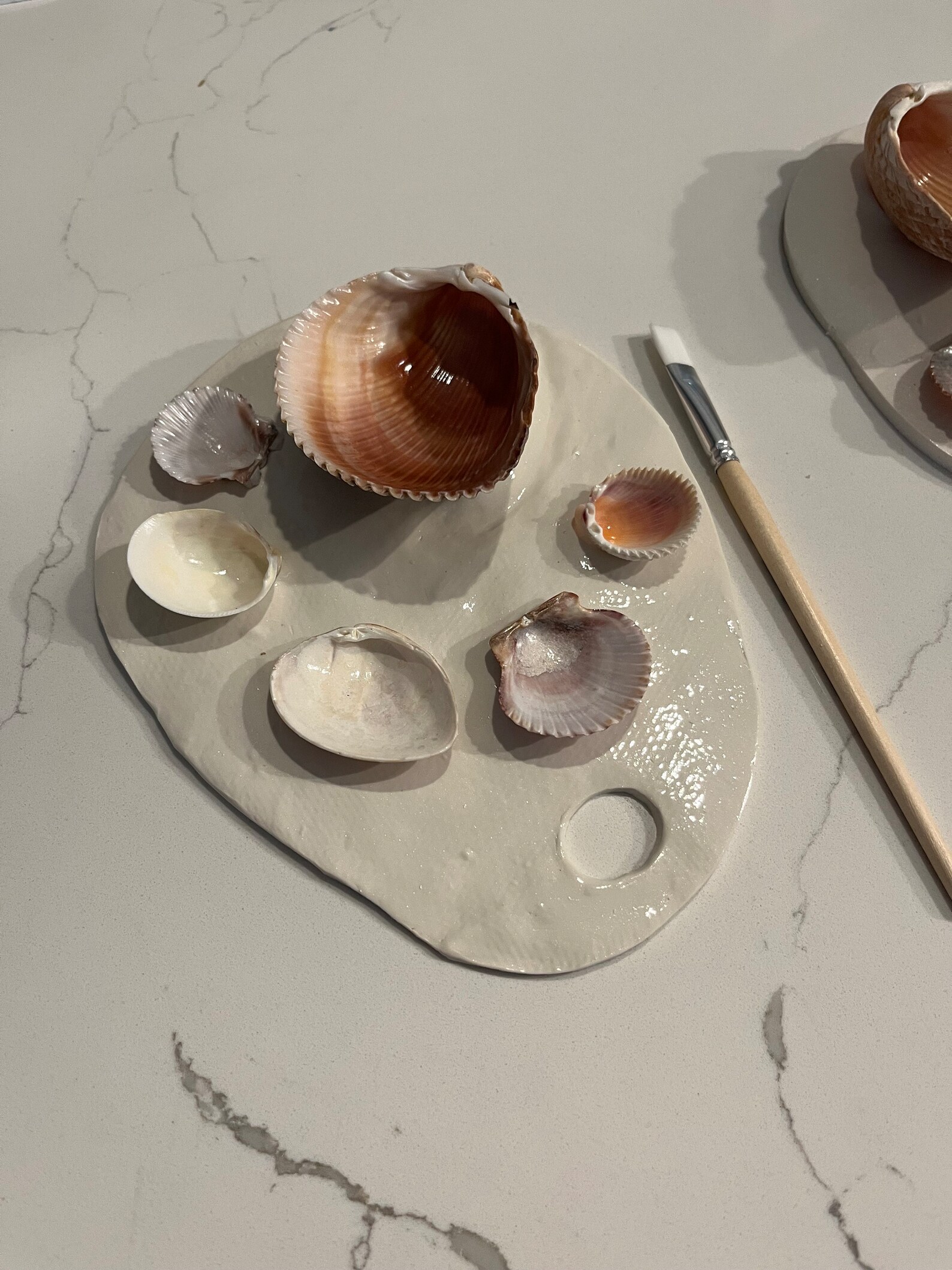 Seashell Paint Palette - Etsy