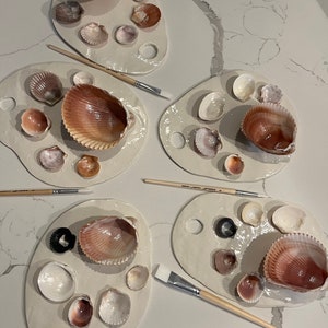 Seashell Paint Palette - Etsy