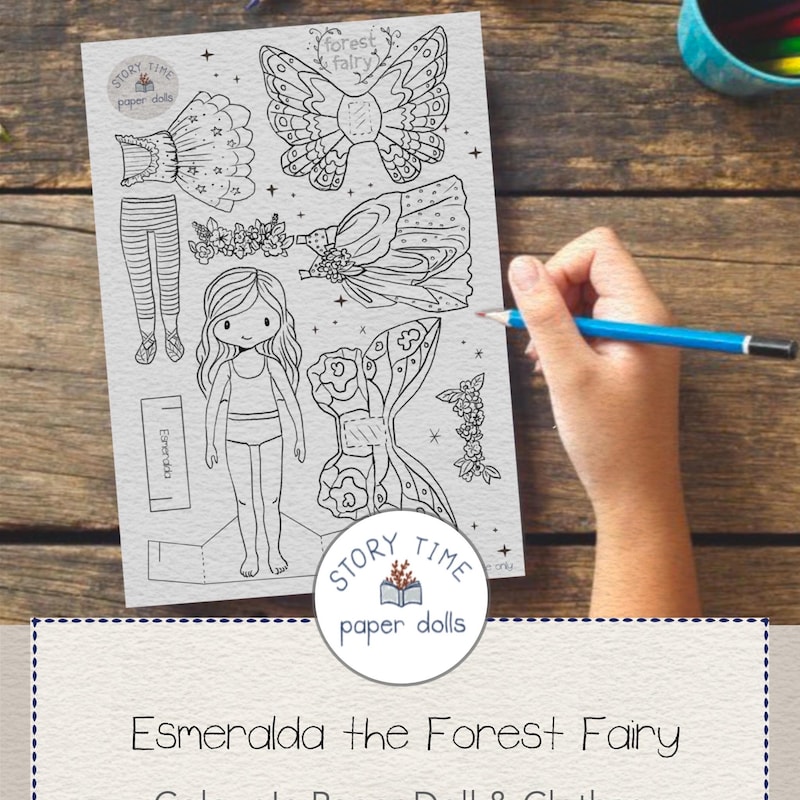 Paper Doll Fairys - Etsy