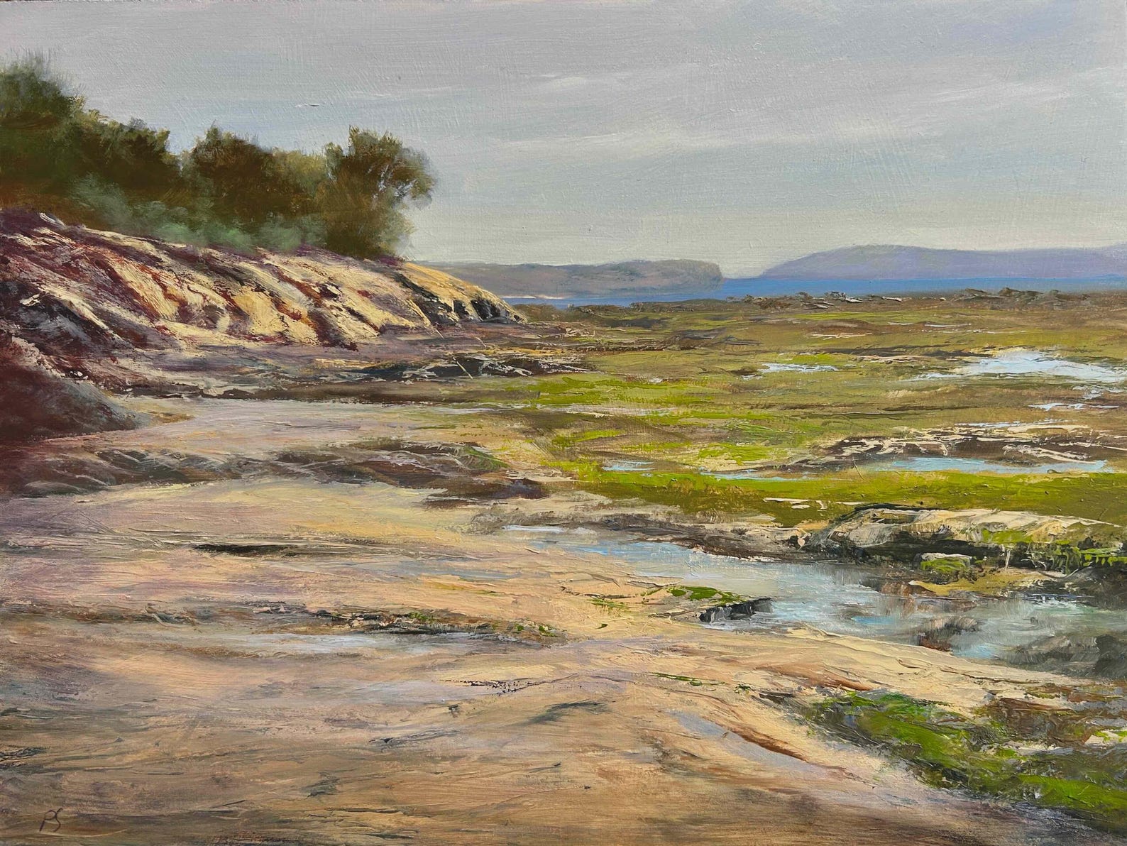 Rock Pools at the Beach, Beach Painting, Oil Painting, Australian Art ...