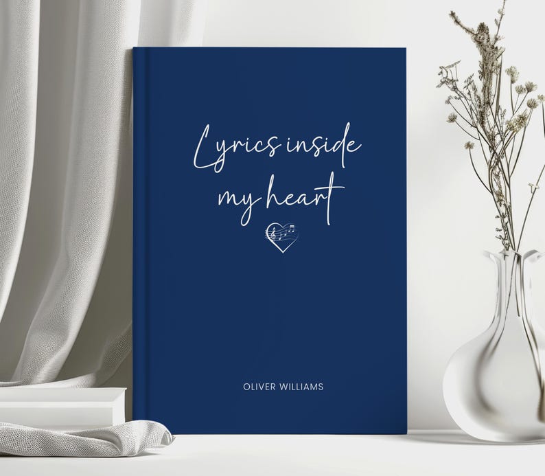 Personalized Lyric Journal Custom Songwriter Notebook Music Journal for ...