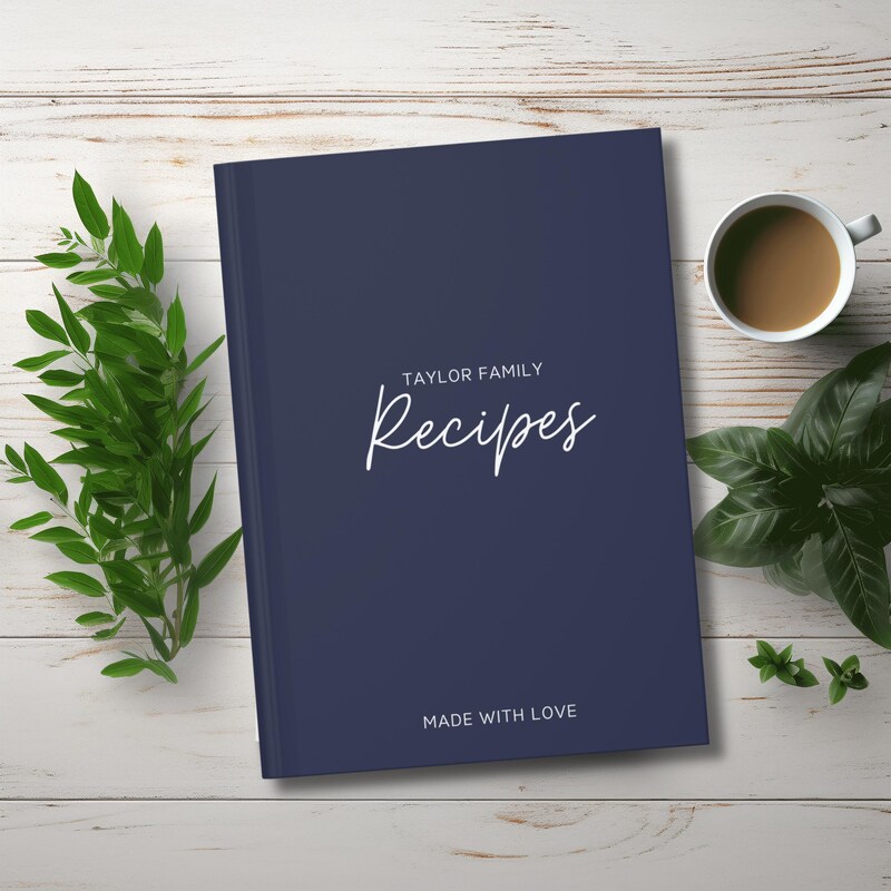 Recipe Notebook - Etsy