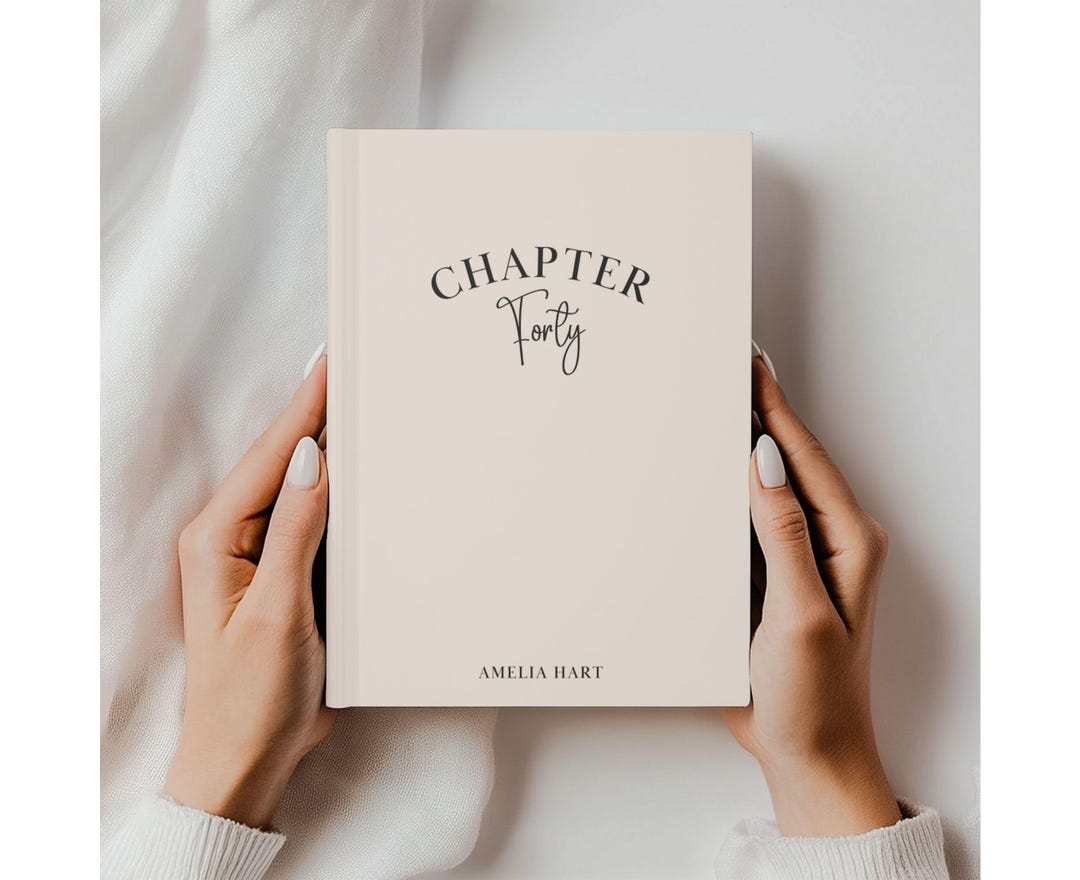 Chapter 40 Journal Personalized 40th Birthday Gift for Her, Custom ...
