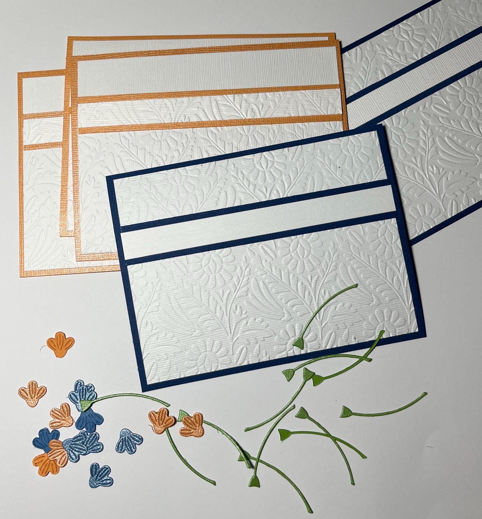 Two Handmade Birthday Cards Blank Inside, Happy Birthday - Etsy