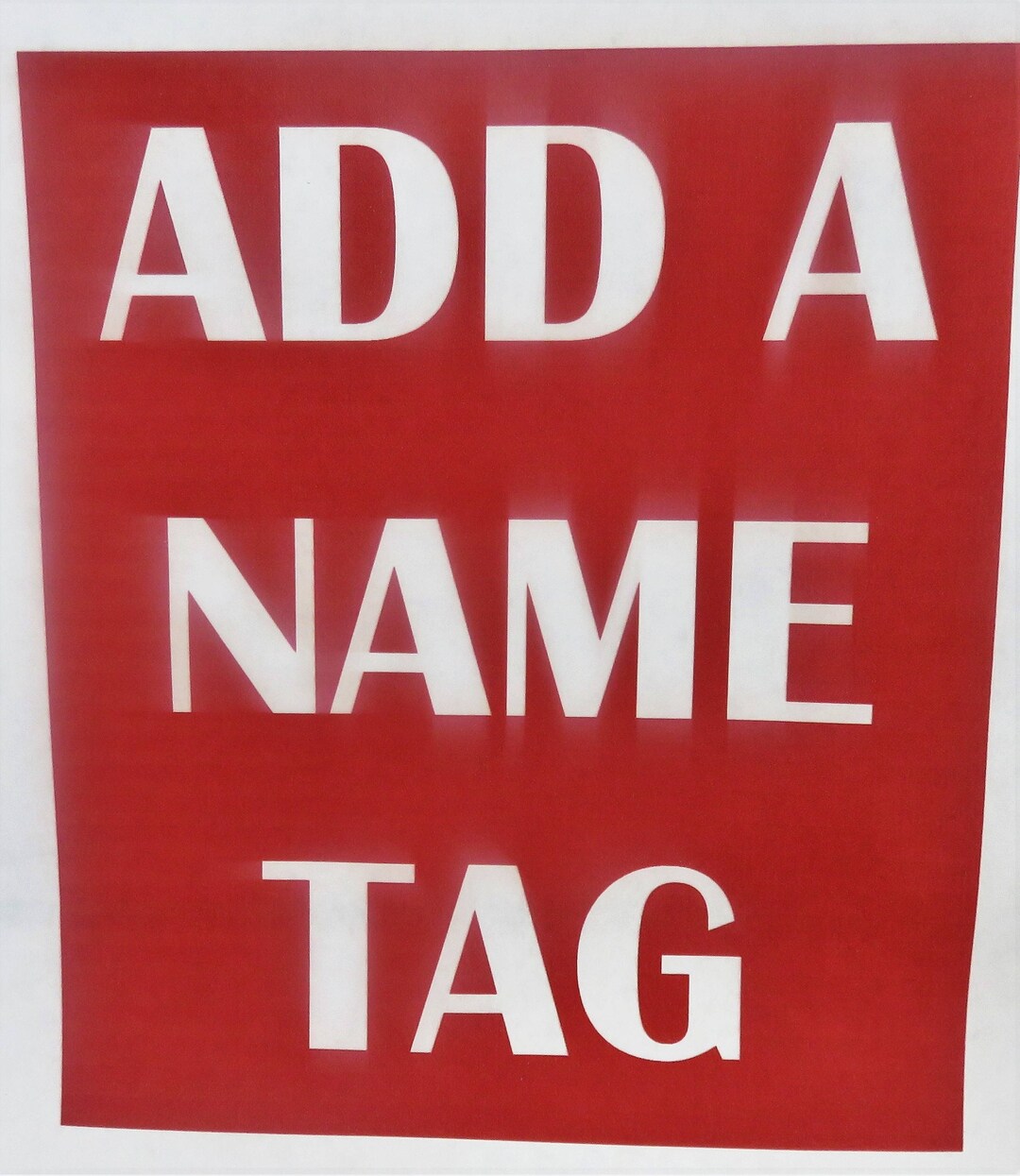 Add a Name Tag / Personalized Patch - Etsy