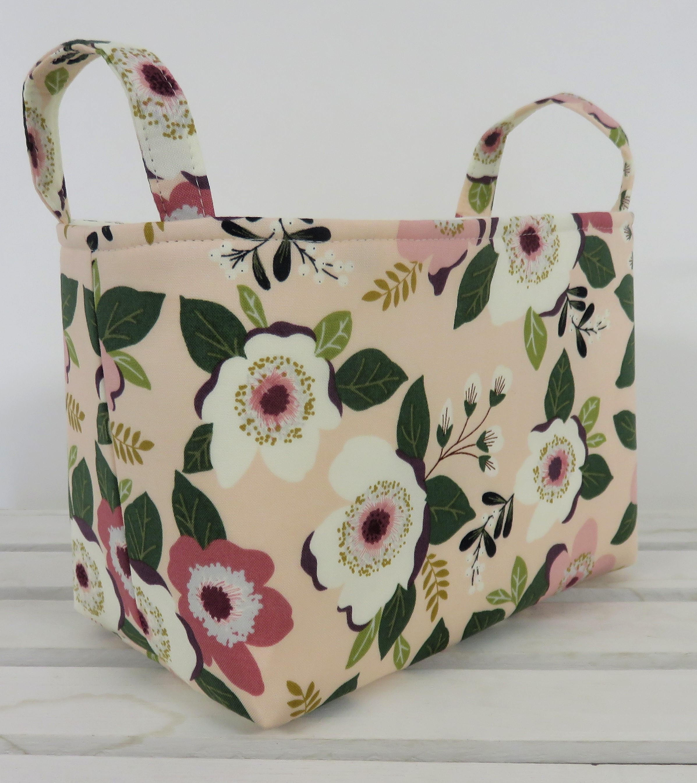 Storage Fabric Organizer Bin Container Basket Cream Dusty | Etsy