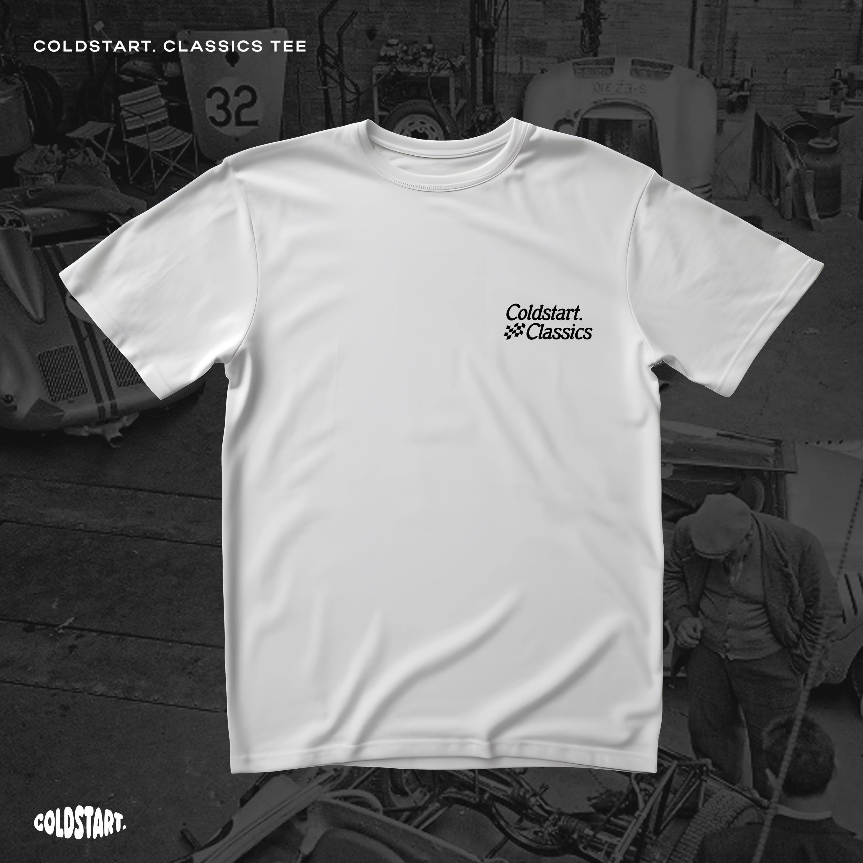 Automotive Porsche Classic Car T-shirt Coldstart. Car Enthusiast Gift ...