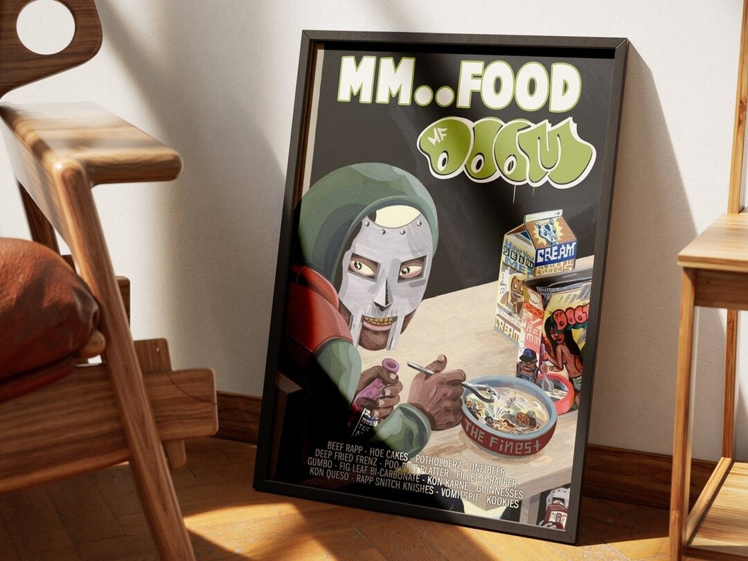 MF Doom Inspired Poster MF Doom Poster - Etsy