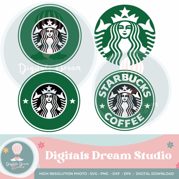 Starbucks Logo Svg Etsy