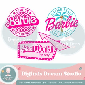 Barbie Svg - Etsy
