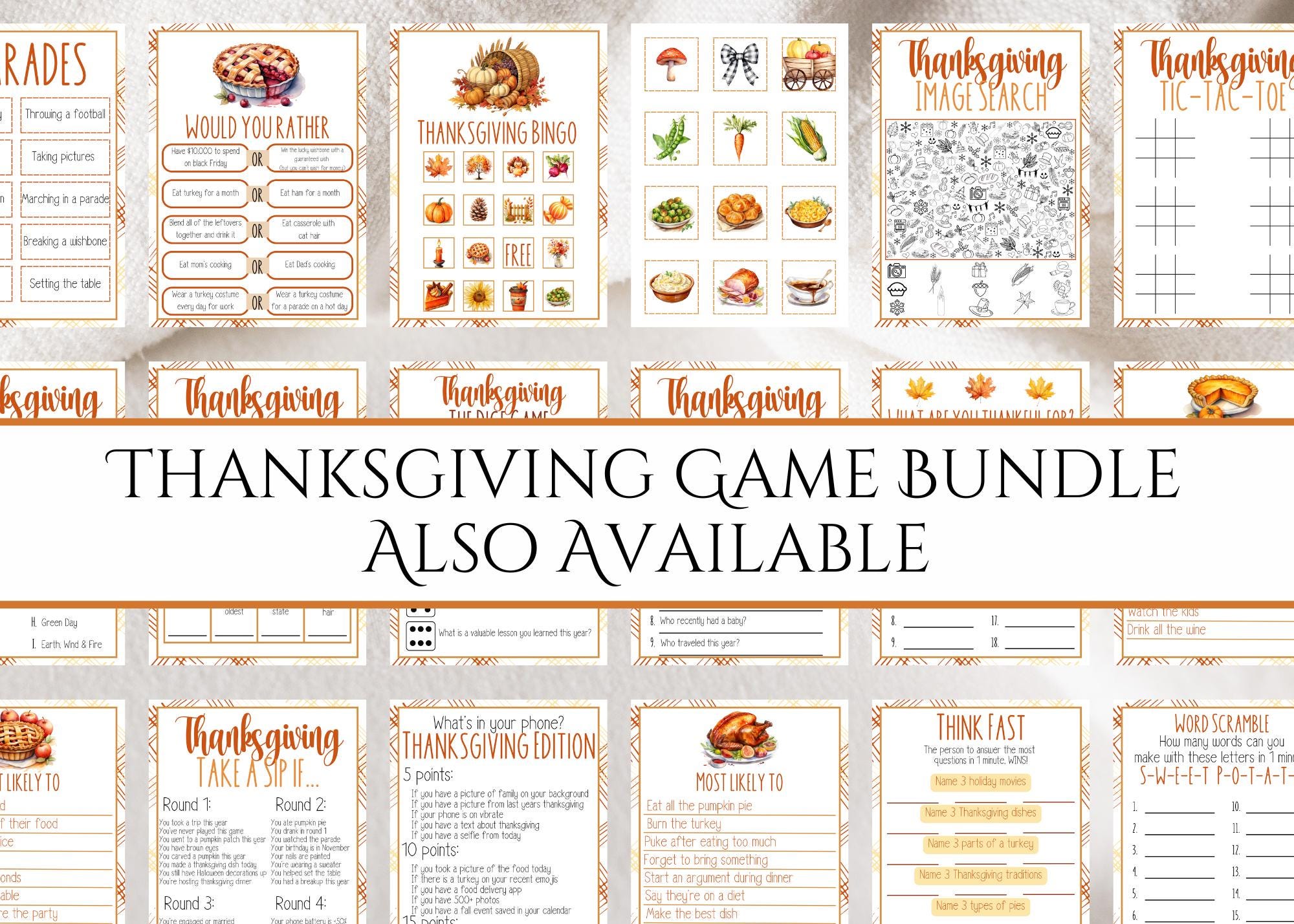Printable Halloween Games for Adults, Kids and Teens - Holiday Party ...