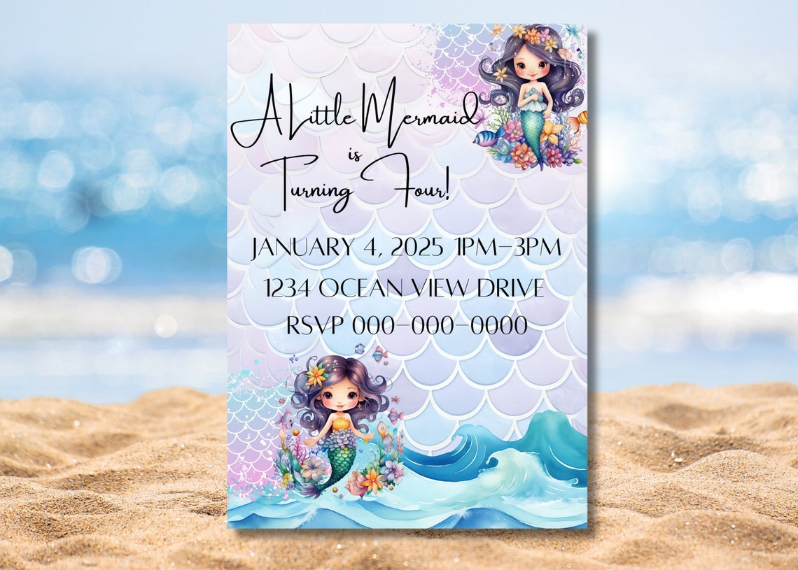 Instant DIGITAL Download, Editable Invitation Template- Personalized, A ...