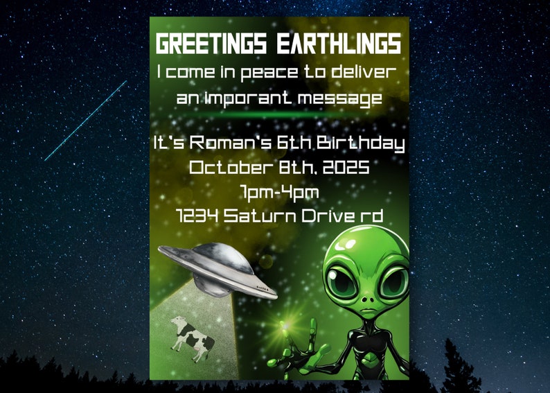 Instant DIGITAL Download, Editable Invitation Template- Personalized ...