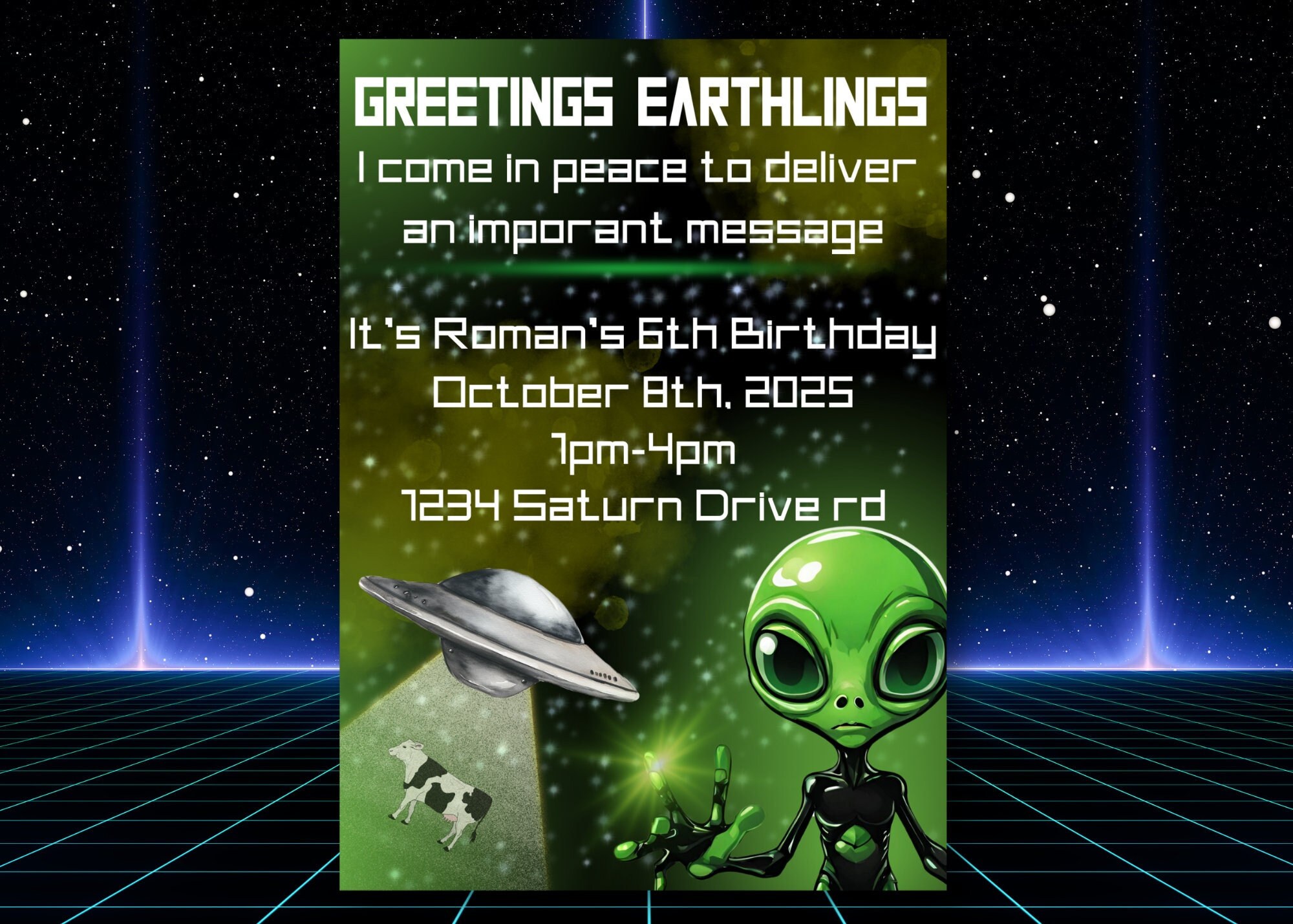 Instant DIGITAL Download, Editable Invitation Template- Personalized ...