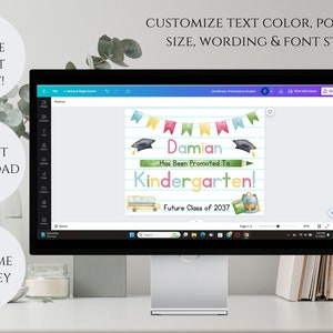 Instant DIGITAL Download, Editable Template- Personalized, First Day of ...