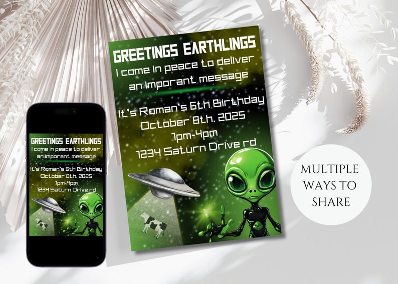 Instant DIGITAL Download, Editable Invitation Template- Personalized ...